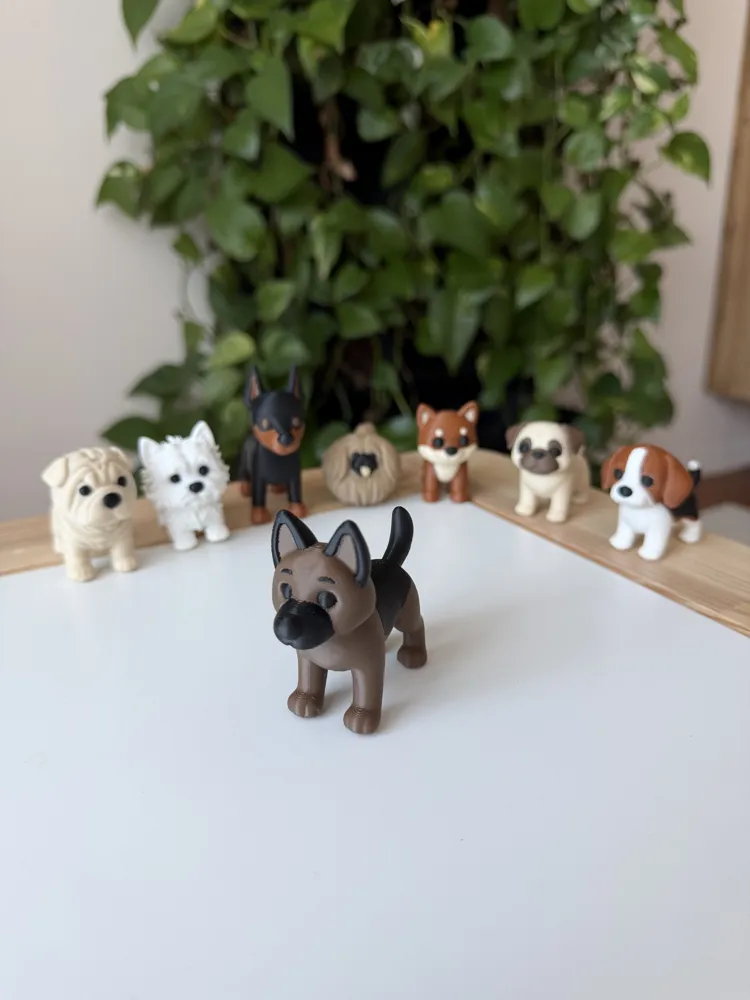 German Shepherd - Free 3D Print Model - MakerWorld