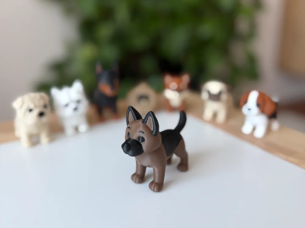 German Shepherd - Free 3D Print Model - MakerWorld