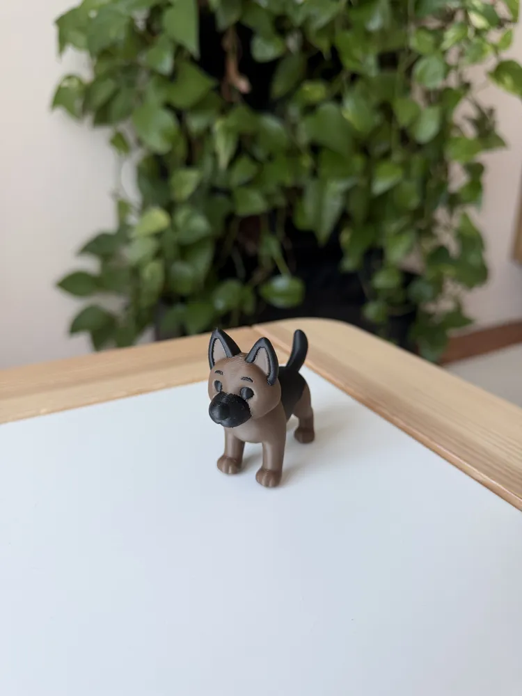 German Shepherd - Free 3D Print Model - MakerWorld