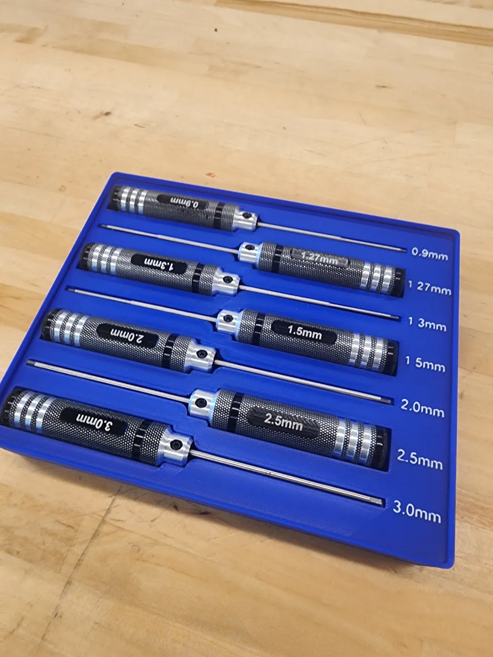 Hex drivers - Allen key holder for Gridfinity 5x4 by Fabrication Labs - MakerWorld