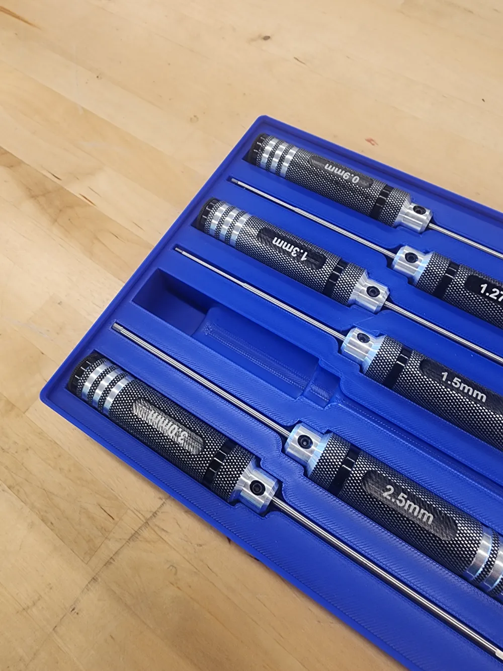 Hex drivers - Allen key holder for Gridfinity 5x4 by Fabrication Labs ...