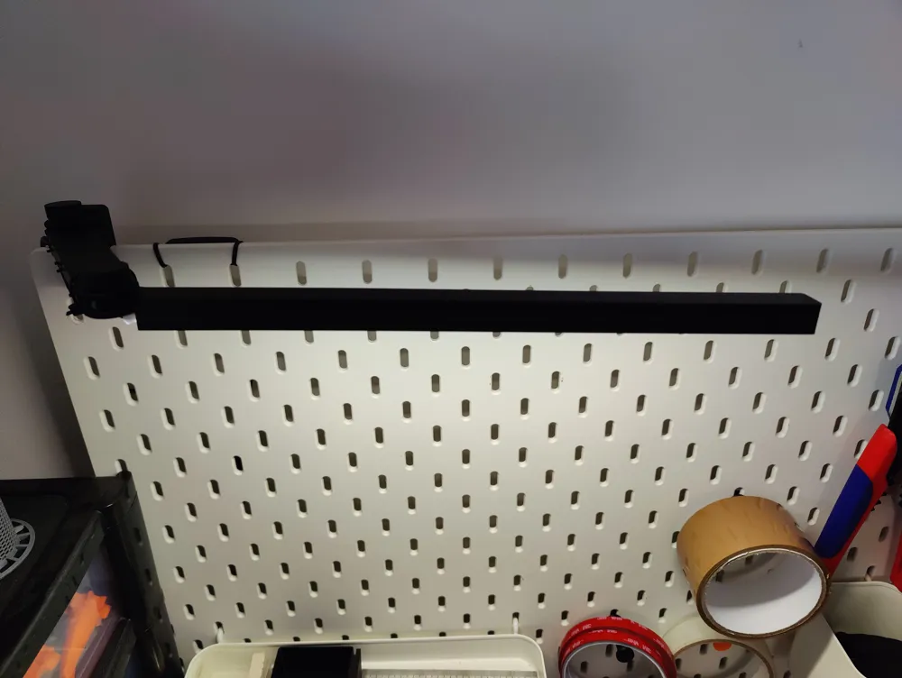 Ikea Skadis Flexible LED Bar - Free 3D Print Model - MakerWorld