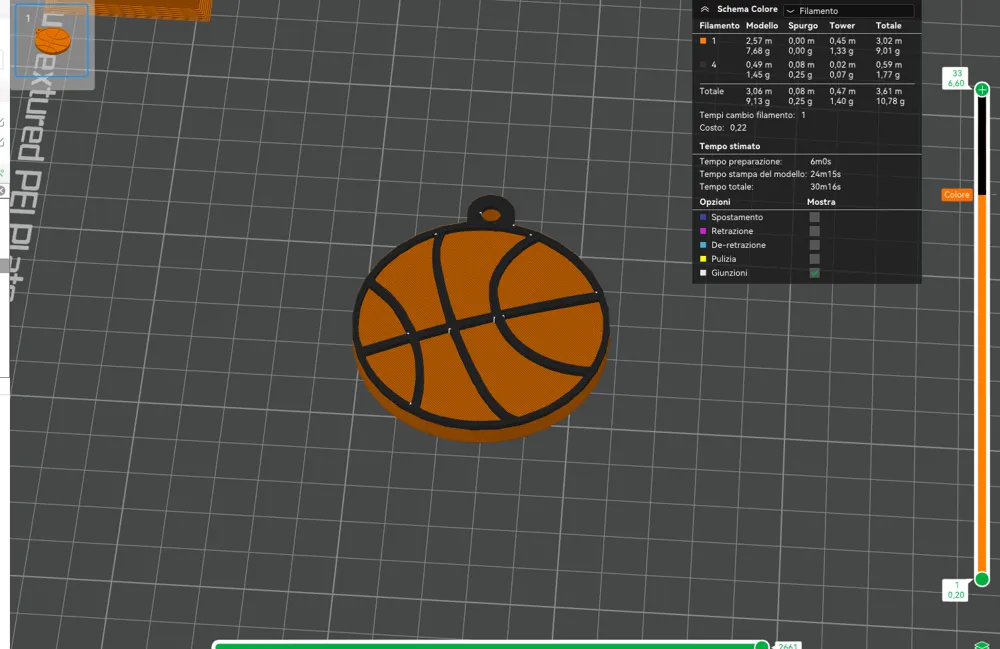 Basketball keychain by DuckPrint3D MakerWorld: Download Free 3D Models