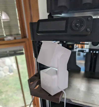 Bambu Lab P1P Wyze Cam Pegboard Mount (Wyze Pan V3 cam) Remixed by ...