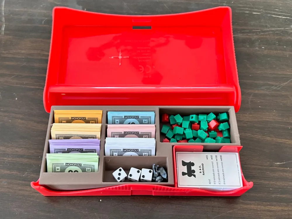Mini-Monopoly-Tablett von Nico_51 - MakerWorld