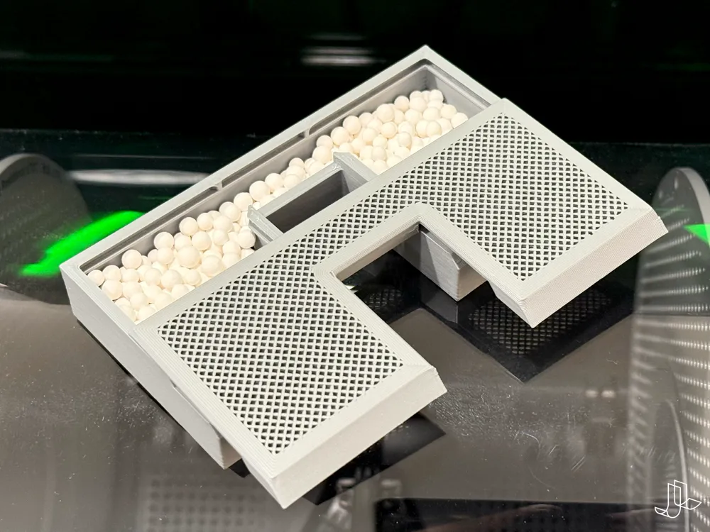 SPILLPROOF2 AMS 2 Pro Desiccant Boxes - Rear Spot - Free 3D Print Model ...