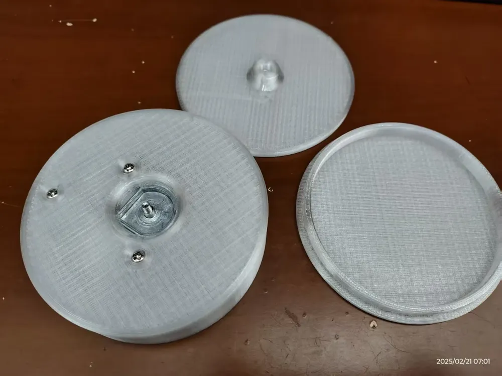 Music Box Turntable (compatible with K014/K015 piano music boxes) by shark - MakerWorld