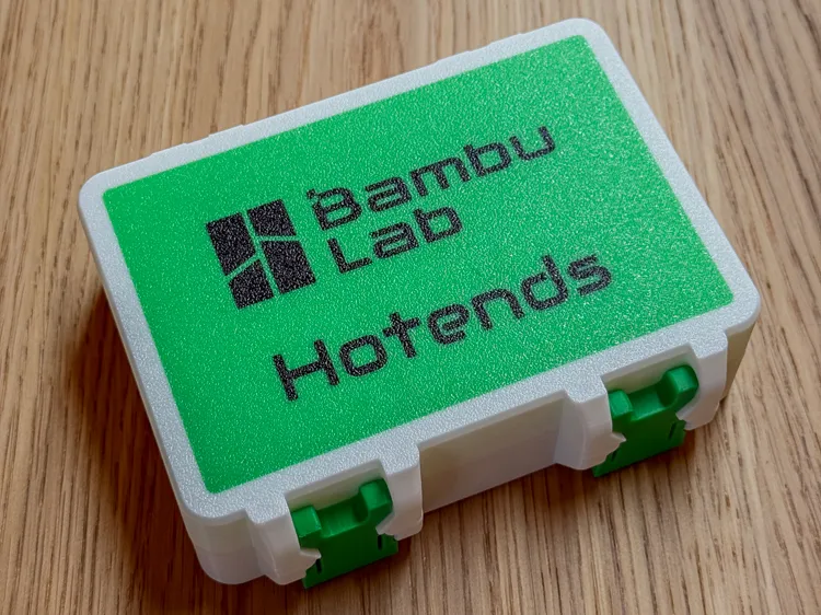 Bambu Lab H2D/H2S/P2S 4 热端及更多配件收纳盒 二次创作 - 来自 Lars Melzer MakerWorld：免费 ...