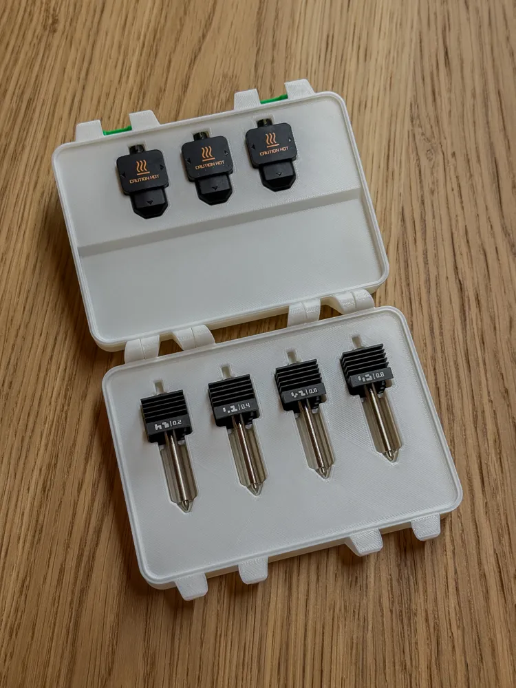 Box for Bambu Lab H2D/H2S/P2S 4 Hotends and more Remixed by Lars Melzer ...