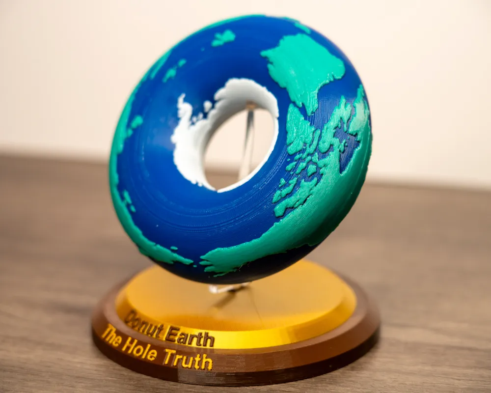 Donut Erde - Die ganze Wahrheit von altair3d - MakerWorld