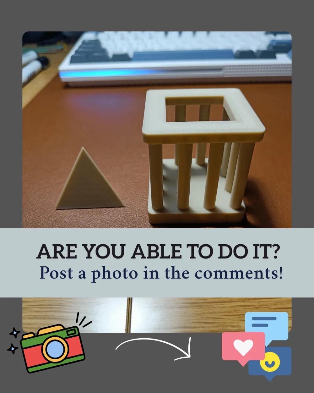 Prisoner Pyramid Logic Puzzle by IngdelSud MakerWorld: Download Free 3D ...