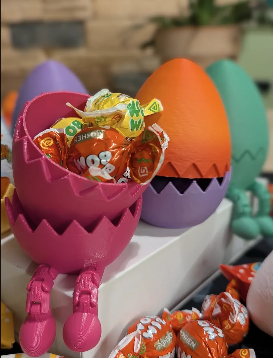 Easter Surprise Eggs for Kinder Treasure Hunts! - Free 3D Print Model ...