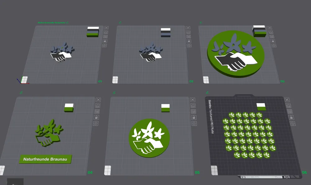 Nature Friends Logo by SmEe MakerWorld: Download Free 3D Models