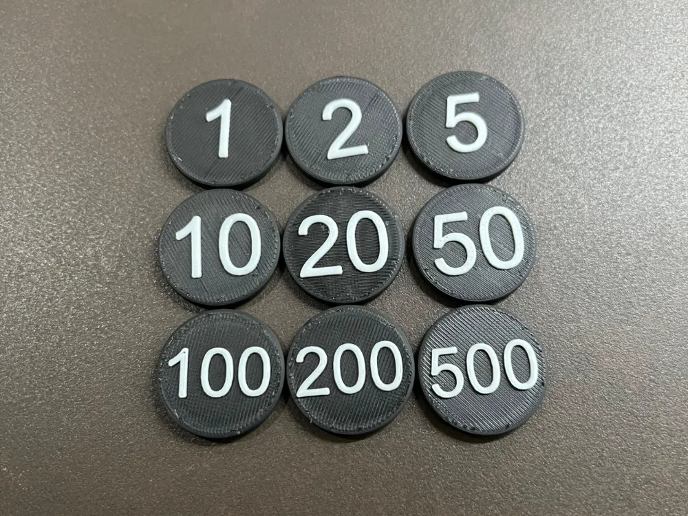 Simple coins by Proki34 - MakerWorld