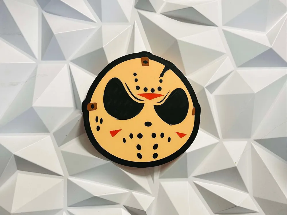 Jack & Jason Art or Coaster - Free 3D Print Model - MakerWorld