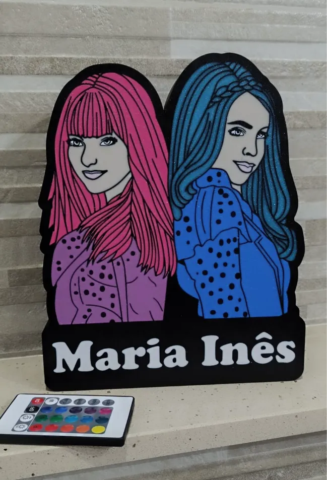 Descendants led box Maria Inês - Free 3D Print Model - MakerWorld