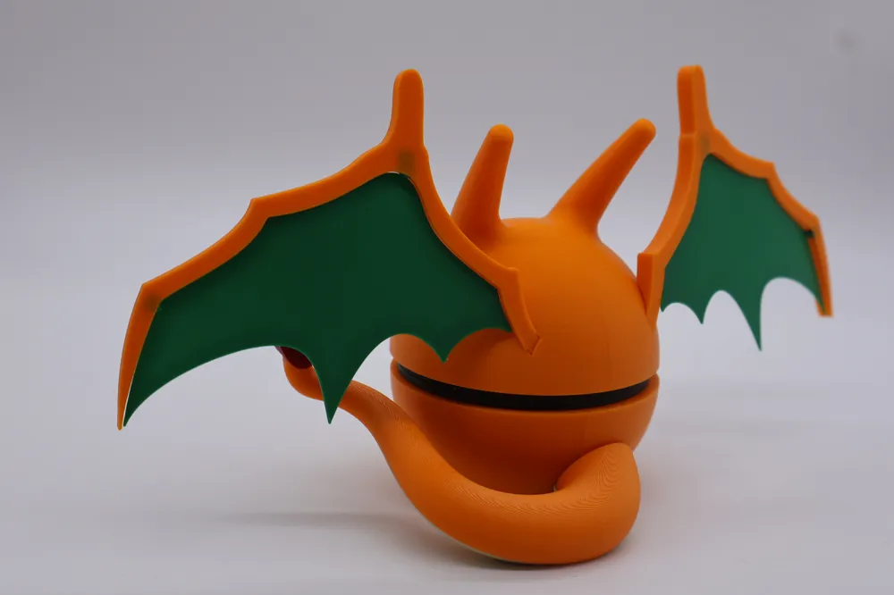 Charizard Pokeball by AllLayerByLayer MakerWorld: Download Free 3D Models