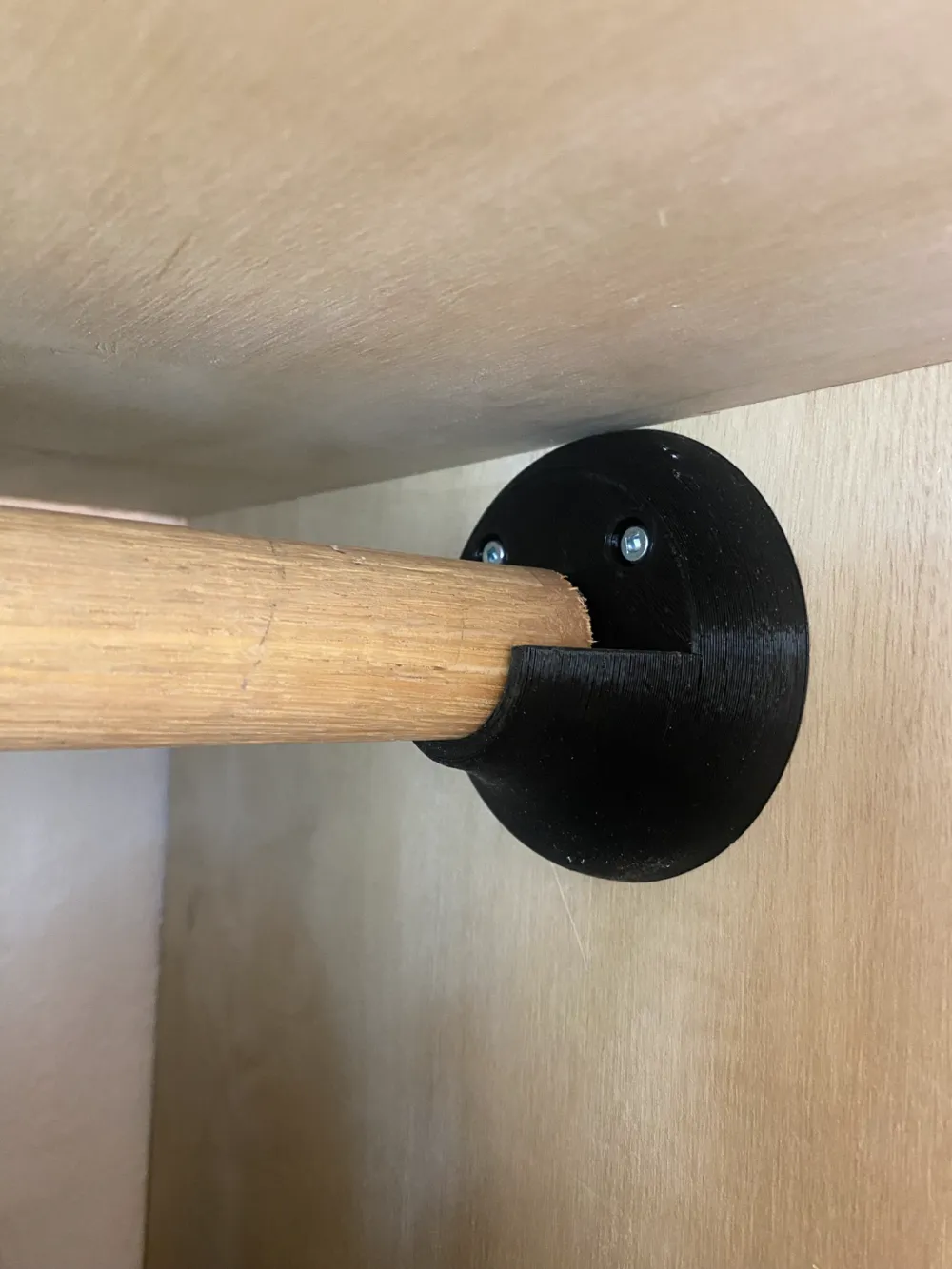 Closet Hanger Dowel Rod Bracket Holder by 401Unauthorized MakerWorld ...