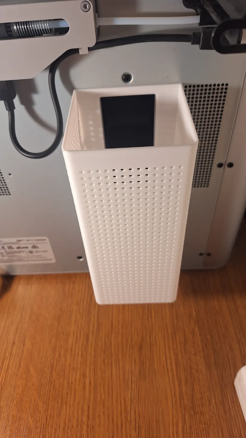 Poop bucket for X1/P1. Magnetless/screwless mount. by kusdamian ...