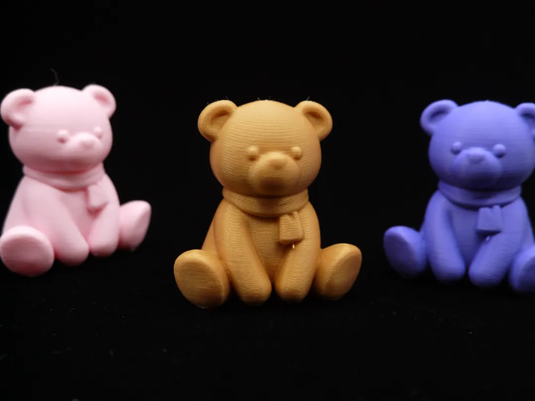 Cute Scarf Bear - Free 3D Print Model - MakerWorld