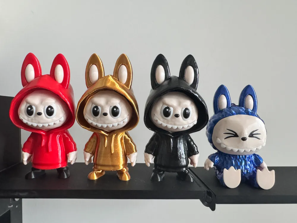 Encantadora figura de labubu con gorro (sin necesidad de AMS) por Joe裕 ...