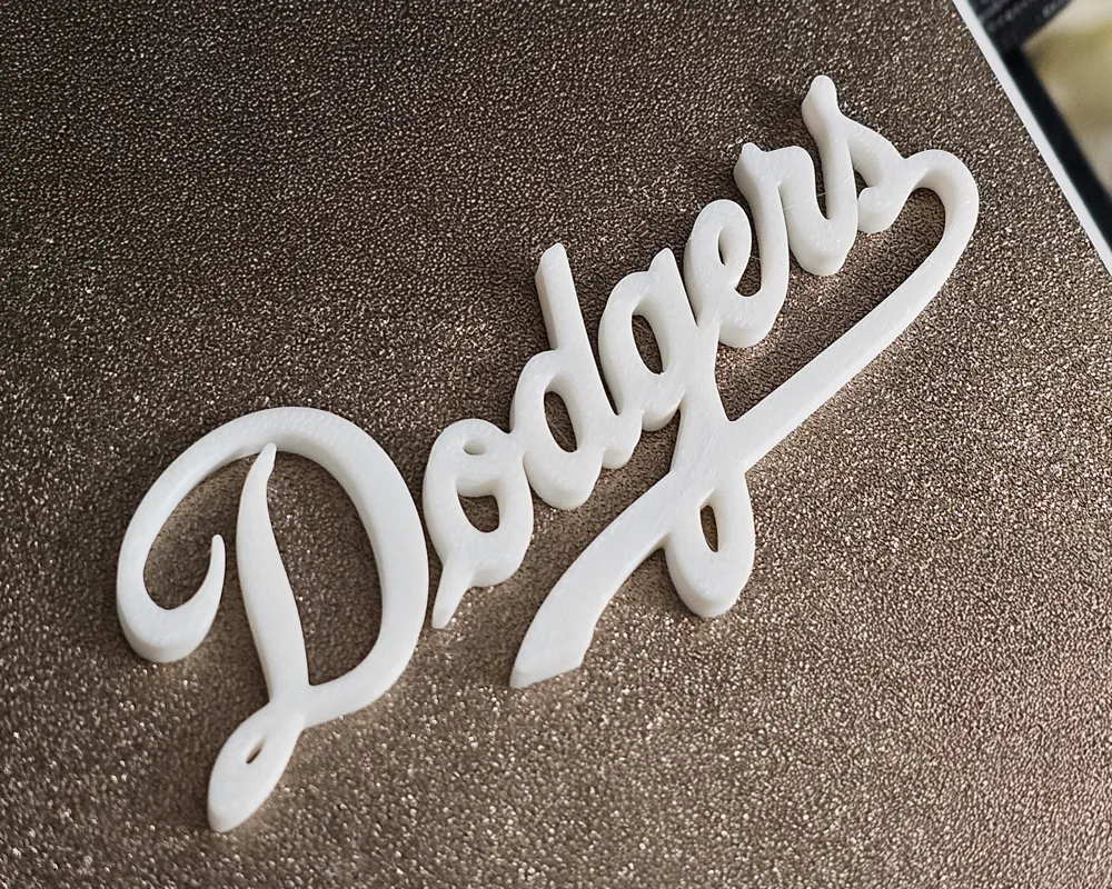 Los Angeles Dodgers MLB Baseball Logo - Free 3D Print Model - MakerWorld