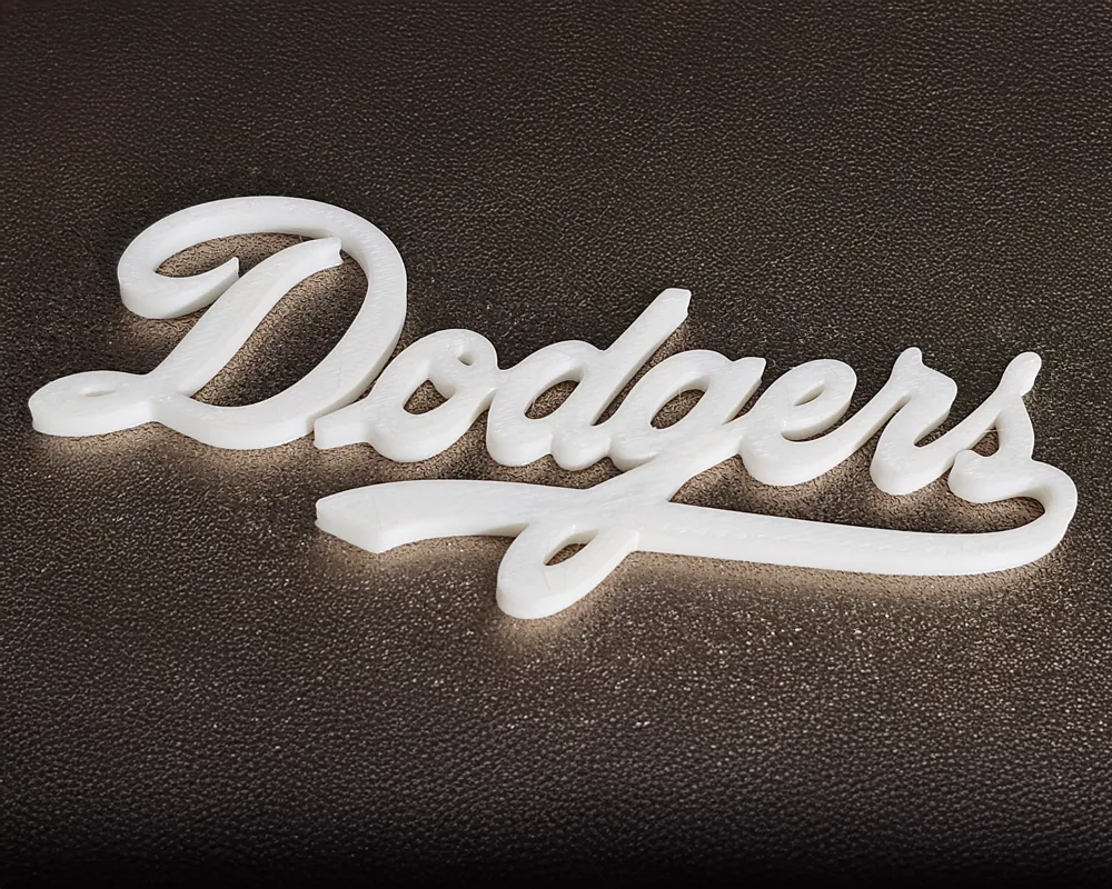Los Angeles Dodgers MLB Baseball Logo - Free 3D Print Model - MakerWorld