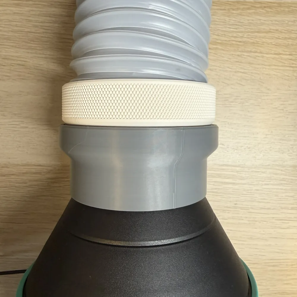 ModulAir L - 100mm (4") Inline Fan & Pipe Adapter - Free 3D Print Model ...
