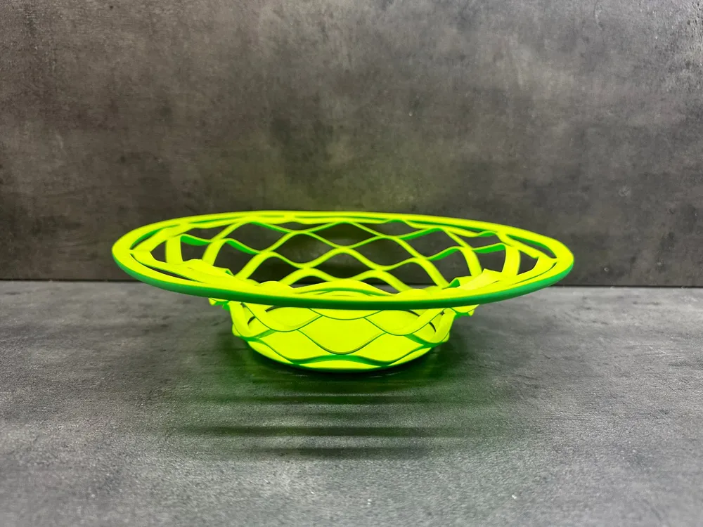 Mesh fruit bowl - Free 3D Print Model - MakerWorld