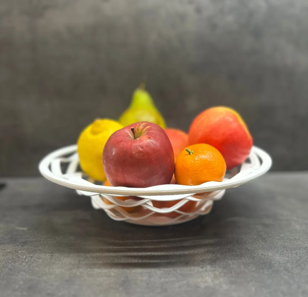 Mesh fruit bowl - Free 3D Print Model - MakerWorld