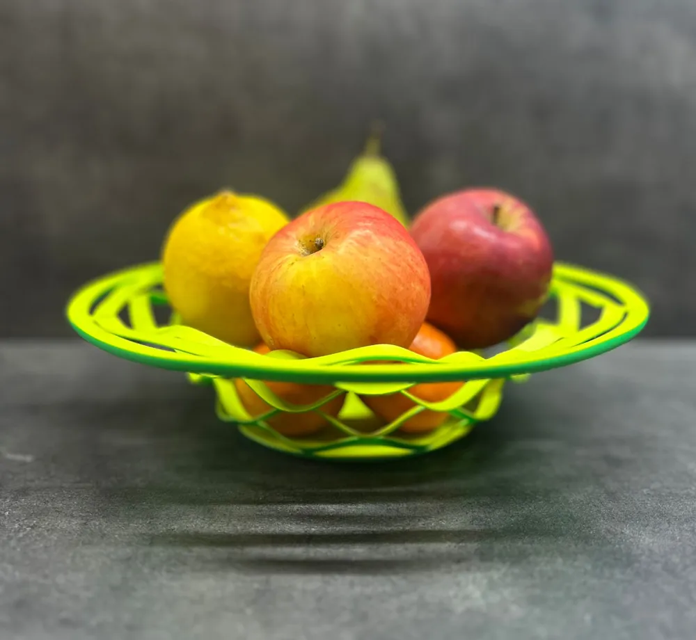 Mesh fruit bowl - Free 3D Print Model - MakerWorld