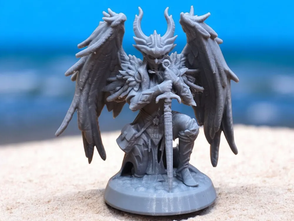 Angel warrior - Free 3D Print Model - MakerWorld