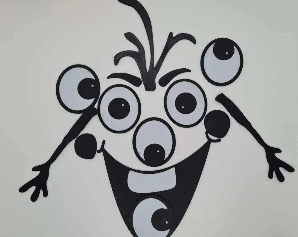 Olaf snowman kit by Pappaprintar - MakerWorld