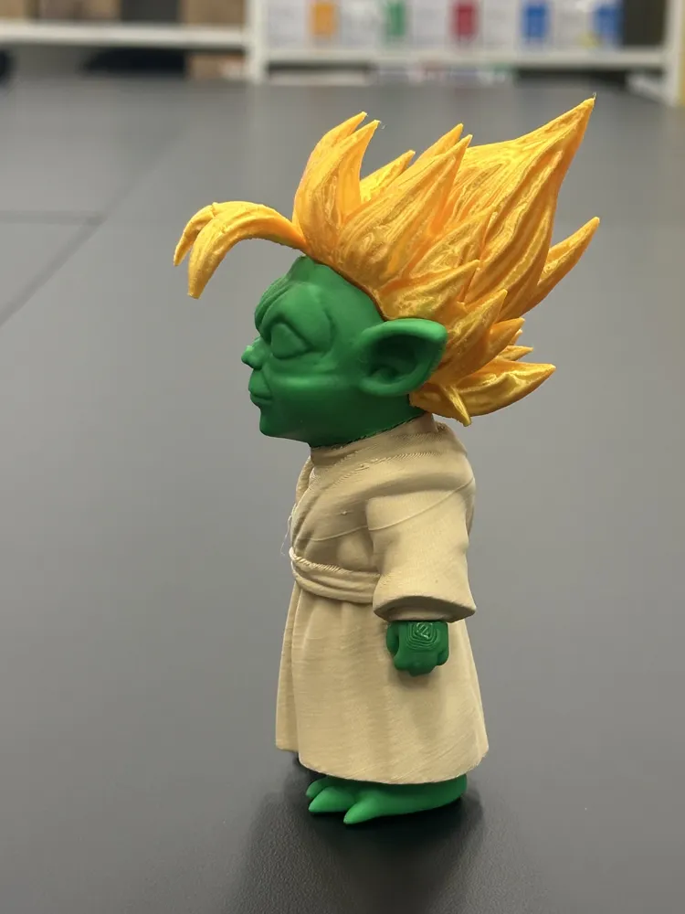 Super Saiyan Yoda- Multi Part (No AMS) by Varun MakerWorld: Download ...
