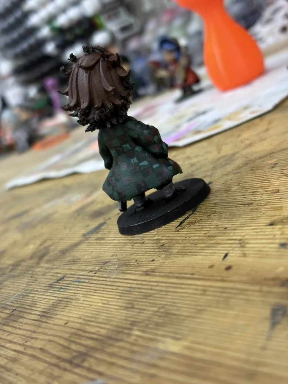Chibi Demon Slayer - Tanjiro Kamado Miniature by Redsing_ART MakerWorld ...