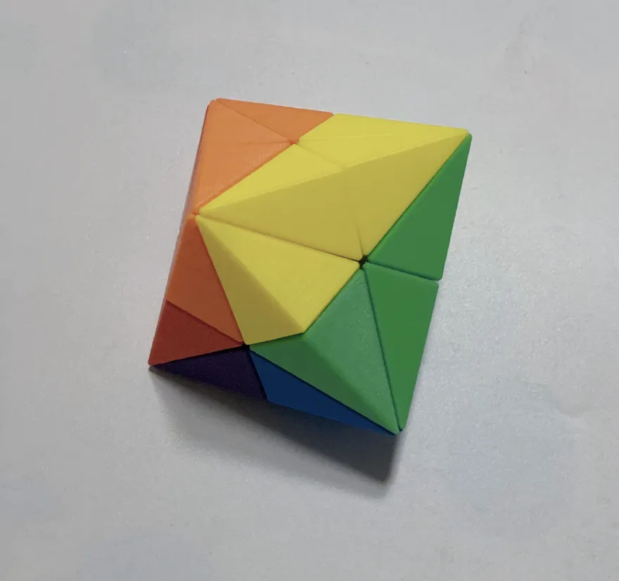 C4U chromium octahedron - Free 3D Print Model - MakerWorld