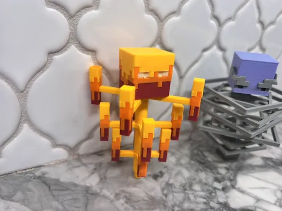 Blaze: Minecraft 026 - Free 3D Print Model - MakerWorld