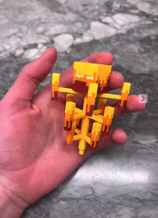 Blaze: Minecraft 026 - Free 3D Print Model - MakerWorld