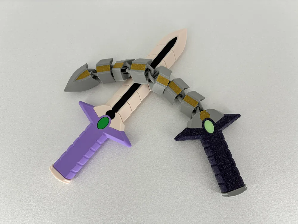 Fantasy Sword Whip by Wojciech Kawa MakerWorld: Download Free 3D Models