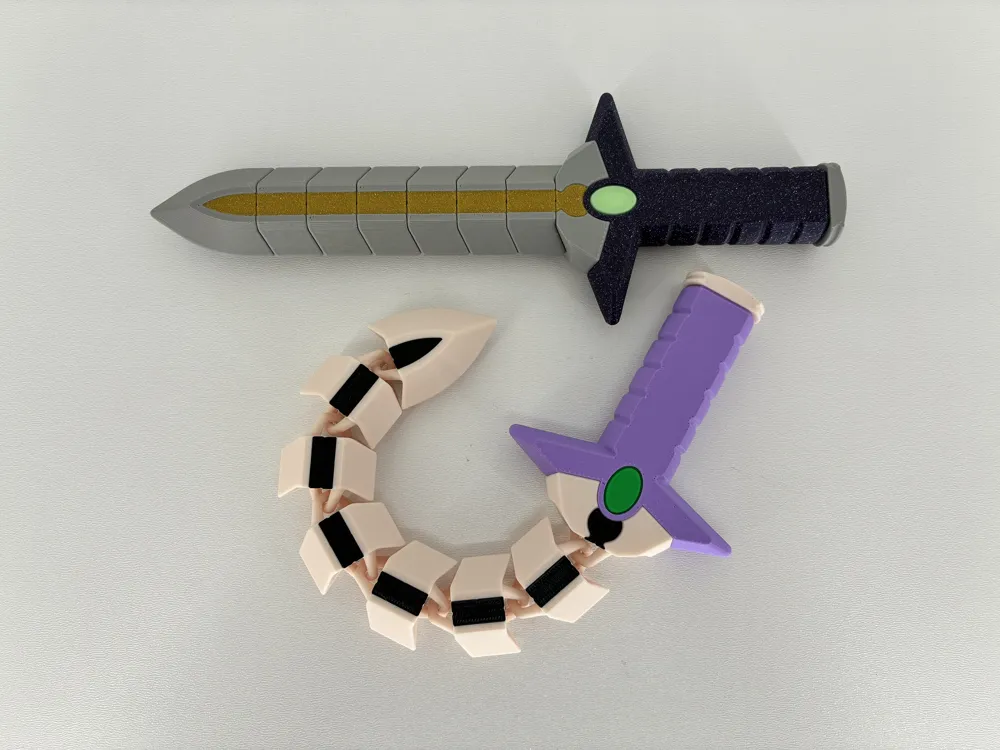Fantasy Sword Whip by Wojciech Kawa MakerWorld: Download Free 3D Models
