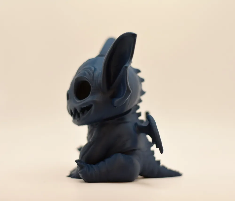 Undead Stitch - Fanart - Free 3D Print Model - MakerWorld