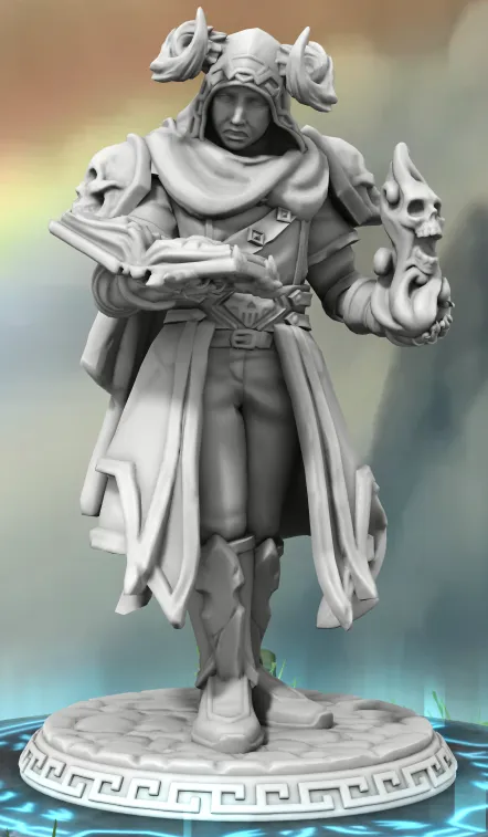 D&D Warlock Tiefling by user_3294843521 MakerWorld: Download Free 3D Models