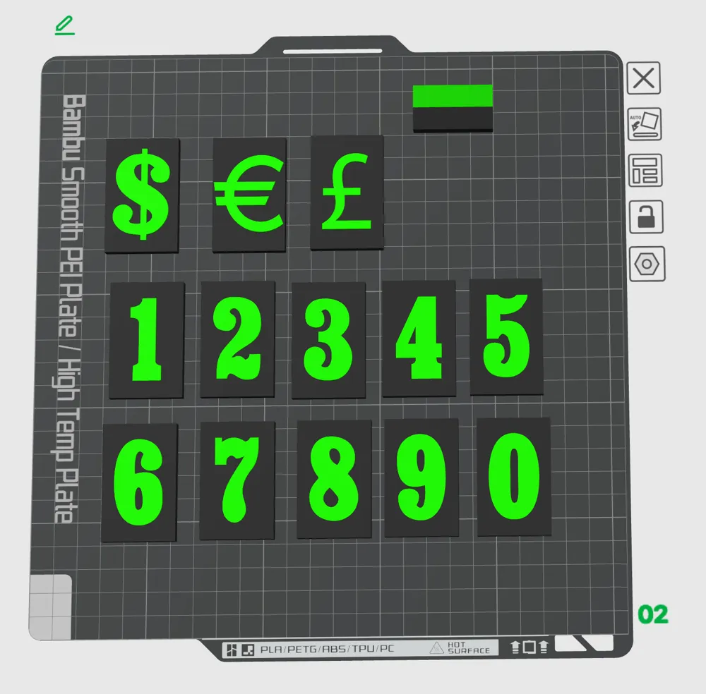 Modular Price Tags - Free 3D Print Model - MakerWorld