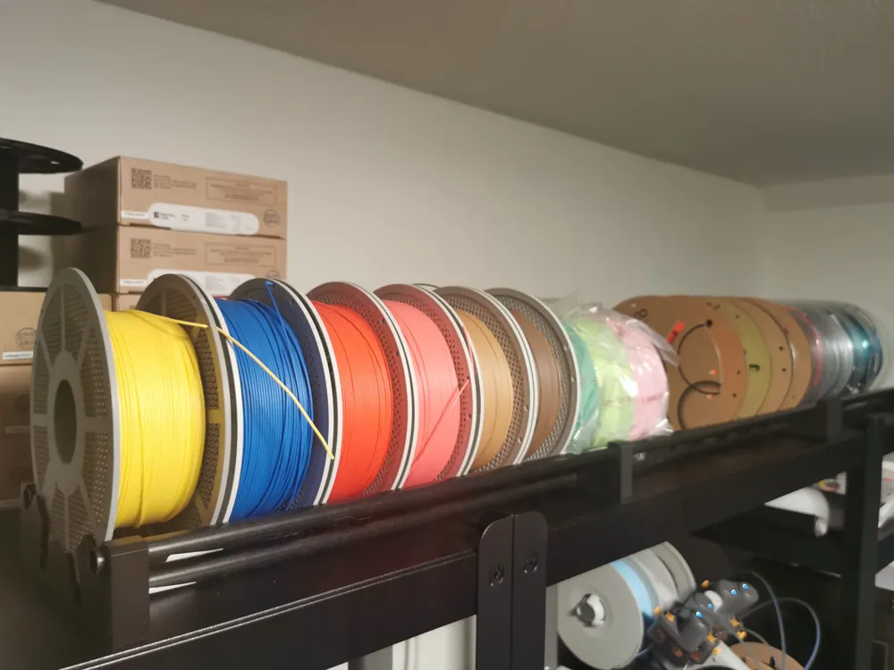 Simple Filament/Spool Rack (PVC pipes) - Free 3D Print Model - MakerWorld