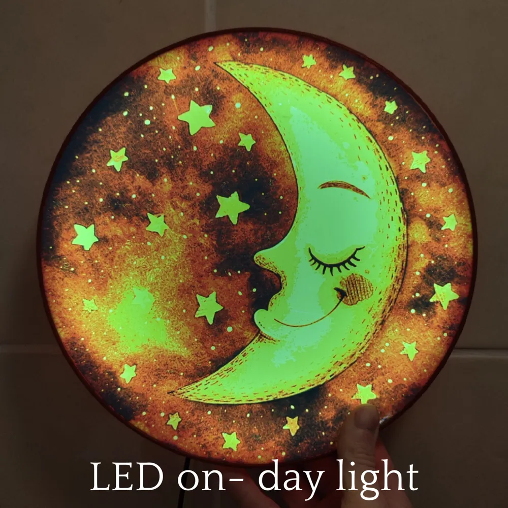 4-color HueForge Moon Night Light for Kids Room by a.vdh_1983 - MakerWorld