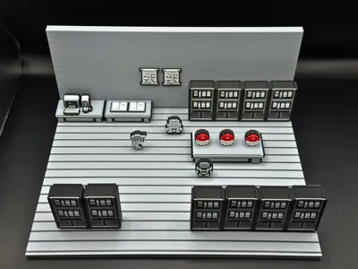 Pokemon Blue / Red 3D Diorama | Professor Oaks Lab - Free 3D Print ...
