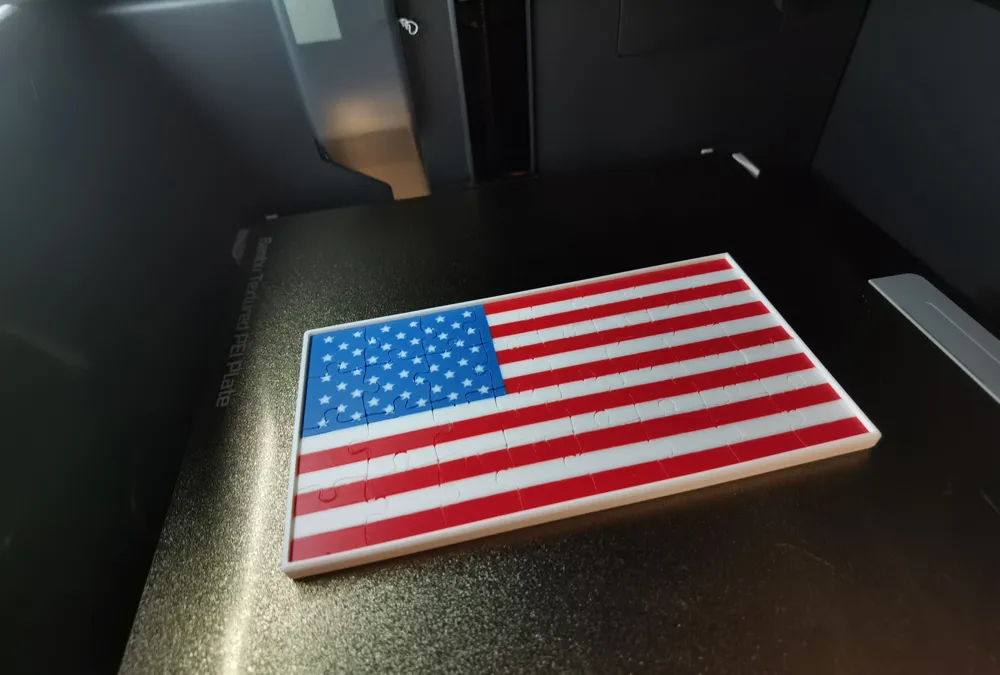 National Flag Puzzle by 蟑螂恶霸3D MakerWorld: Download Free 3D Models