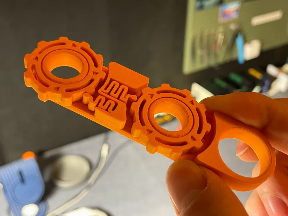 Finger Spinner - Fidget toy - 360 spin by Sivar Studio MakerWorld: Download Free 3D Models