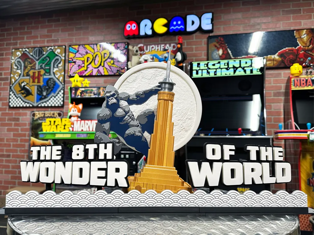 Stern Pinball: King Kong "Building" Topper by SINTAX MakerWorld ...