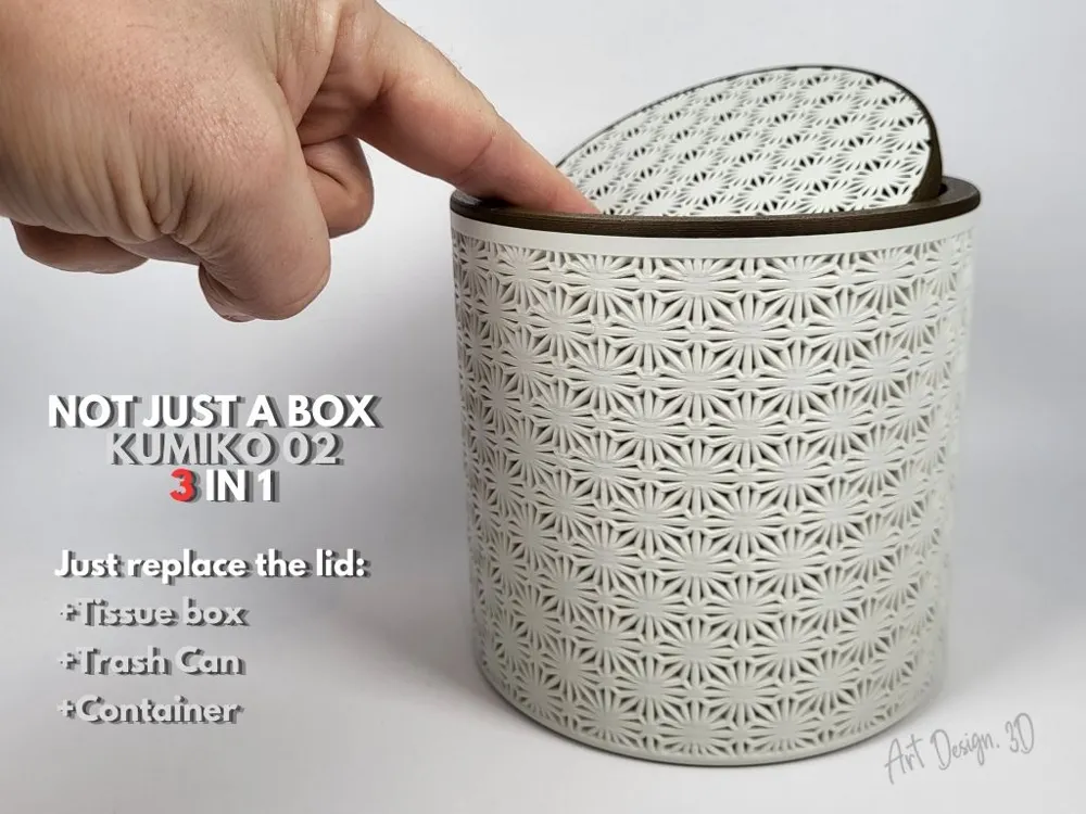 Not Just a Box - Kumiko 02 - Free 3D Print Model - MakerWorld